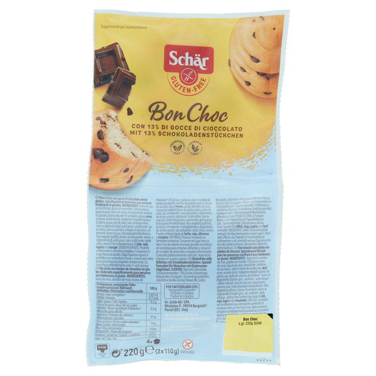 BON CHOC SCHÄR GR. 55 X 4 PZ. - l'ecommerce secondo Iper Tosano