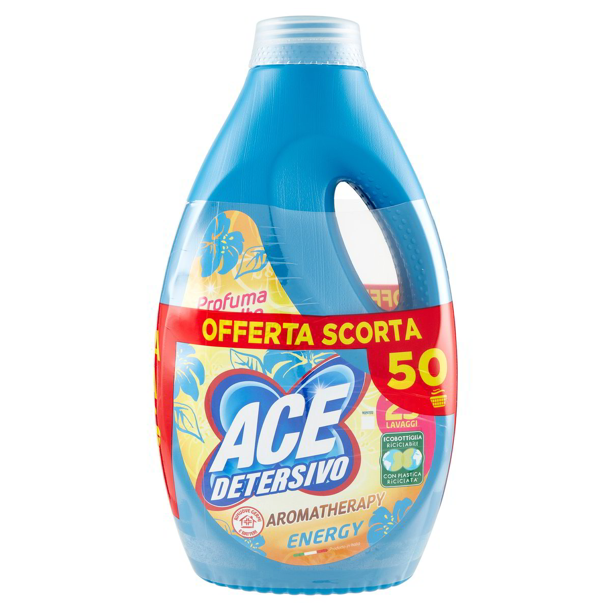 DETERSIVO LIQUIDO LAVATRICE ENERGY AROMAT. ACE LAVAGGI 25X2 - l'ecommerce secondo Iper Tosano