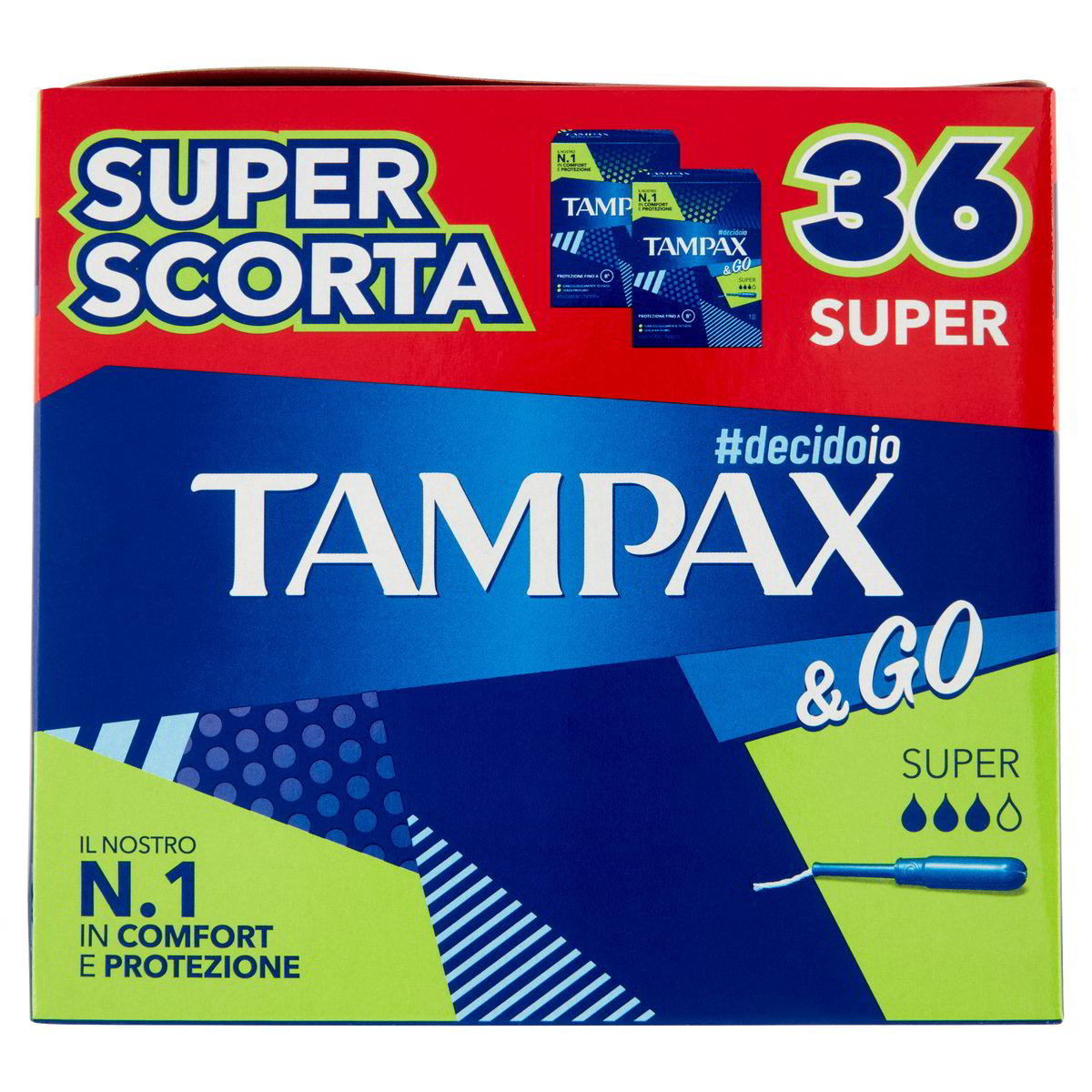ASSORBENTI INTERNI SUPER X36 TAMPAX X36 - l'ecommerce secondo Iper Tosano