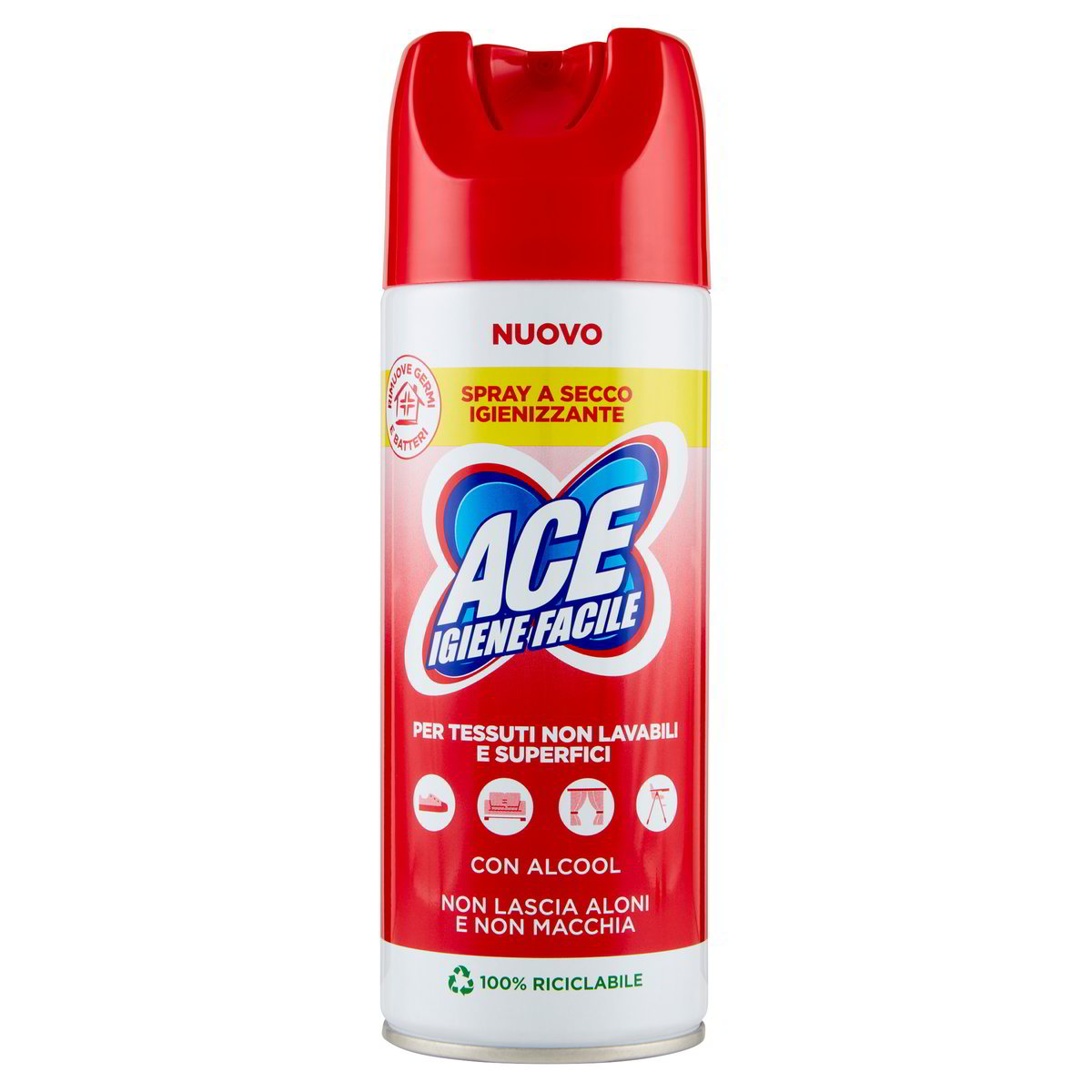 IGIENIZZANTE TESSUTI&SUPERFICI SPRAY ACE ML.300 - l'ecommerce secondo ...