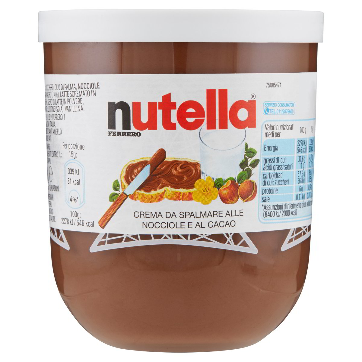 NUTELLA BICCHIERE FERRERO GR.200 - l'ecommerce secondo Iper Tosano