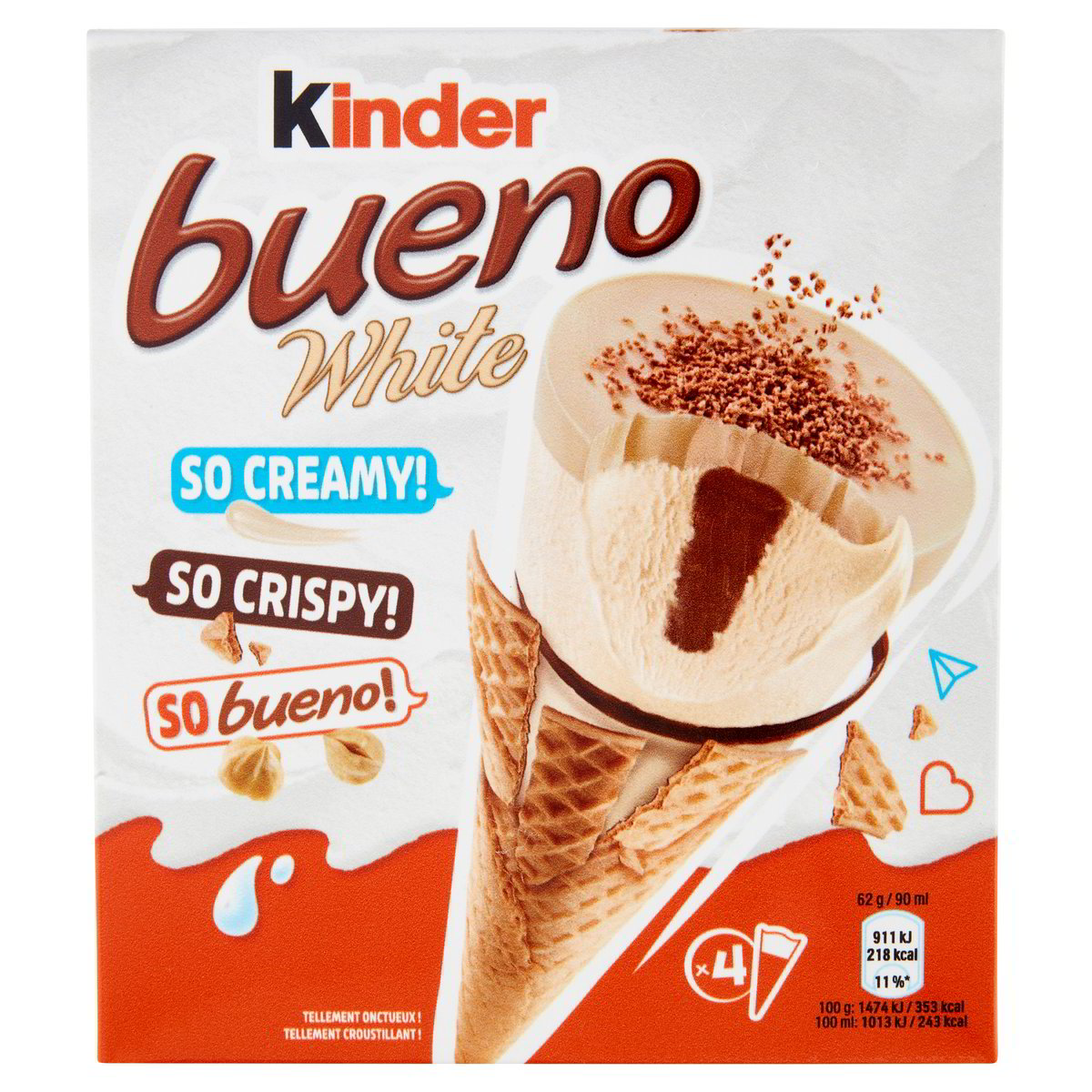 GELATO K.B.CONO WHITE X4 G.248 FERRERO GR. 248 - l'ecommerce secondo ...
