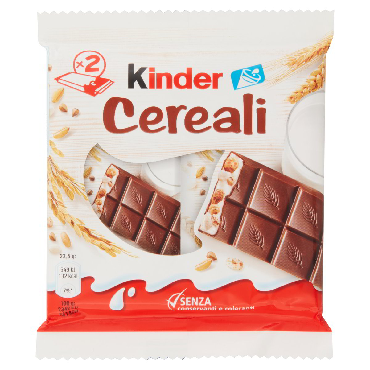 KINDER CEREALI KINDER GR. 23,5 X 2 PZ. - l'ecommerce secondo Iper Tosano