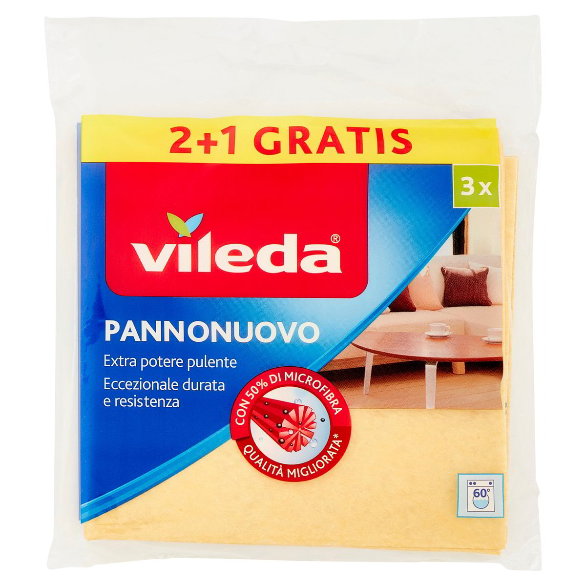 PANNO NUOVO VILEDA PZ.2+1 - l'ecommerce secondo Iper Tosano