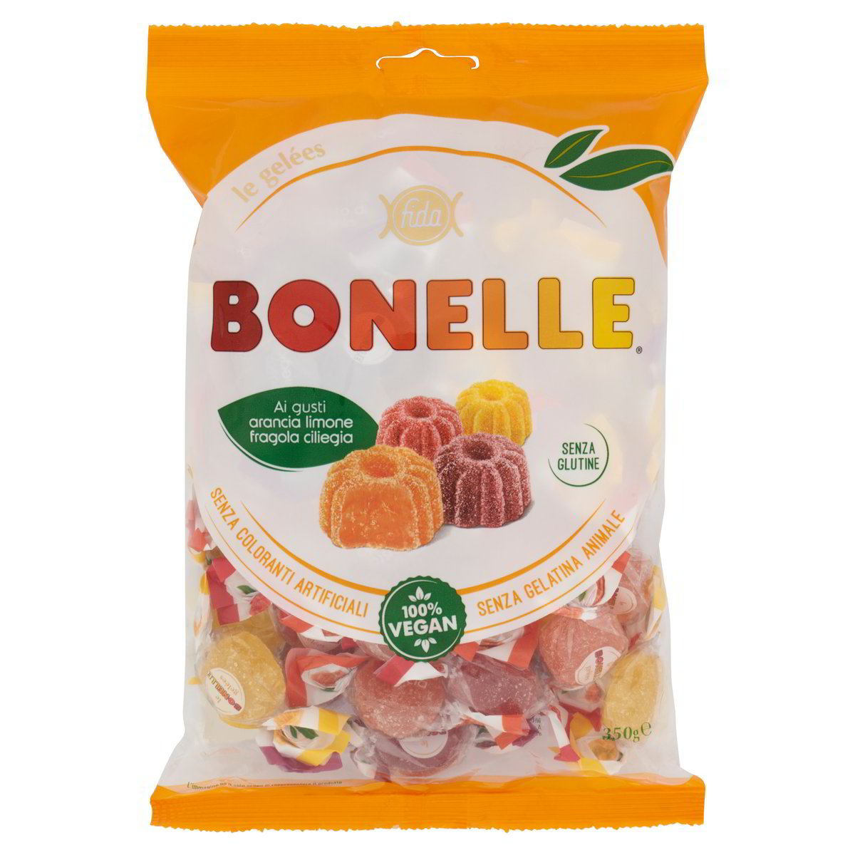 CARAMELLE GELEE FRUTTA LE BONELLE GR.350 - l'ecommerce secondo Iper Tosano