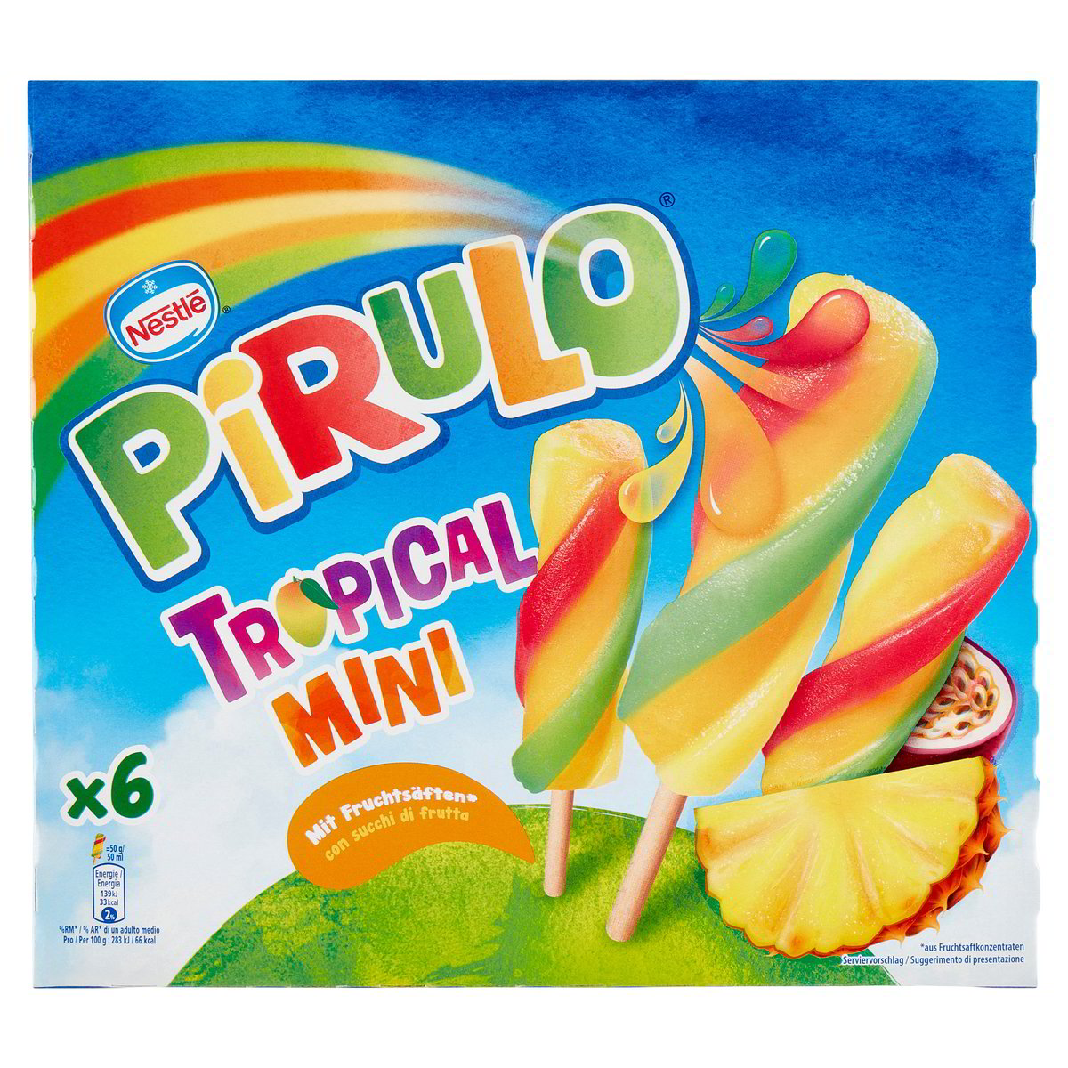 GHIACCIOLI AI FRUTTI TROPICALI PIRULO GR. 300 - l'ecommerce secondo ...