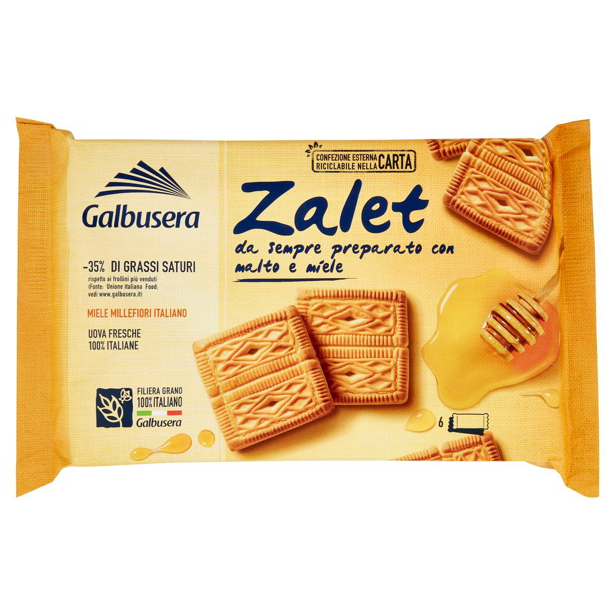 BISCOTTI ZALET FAMIGLIA GALBUSERA GR.500 - l'ecommerce secondo Iper Tosano
