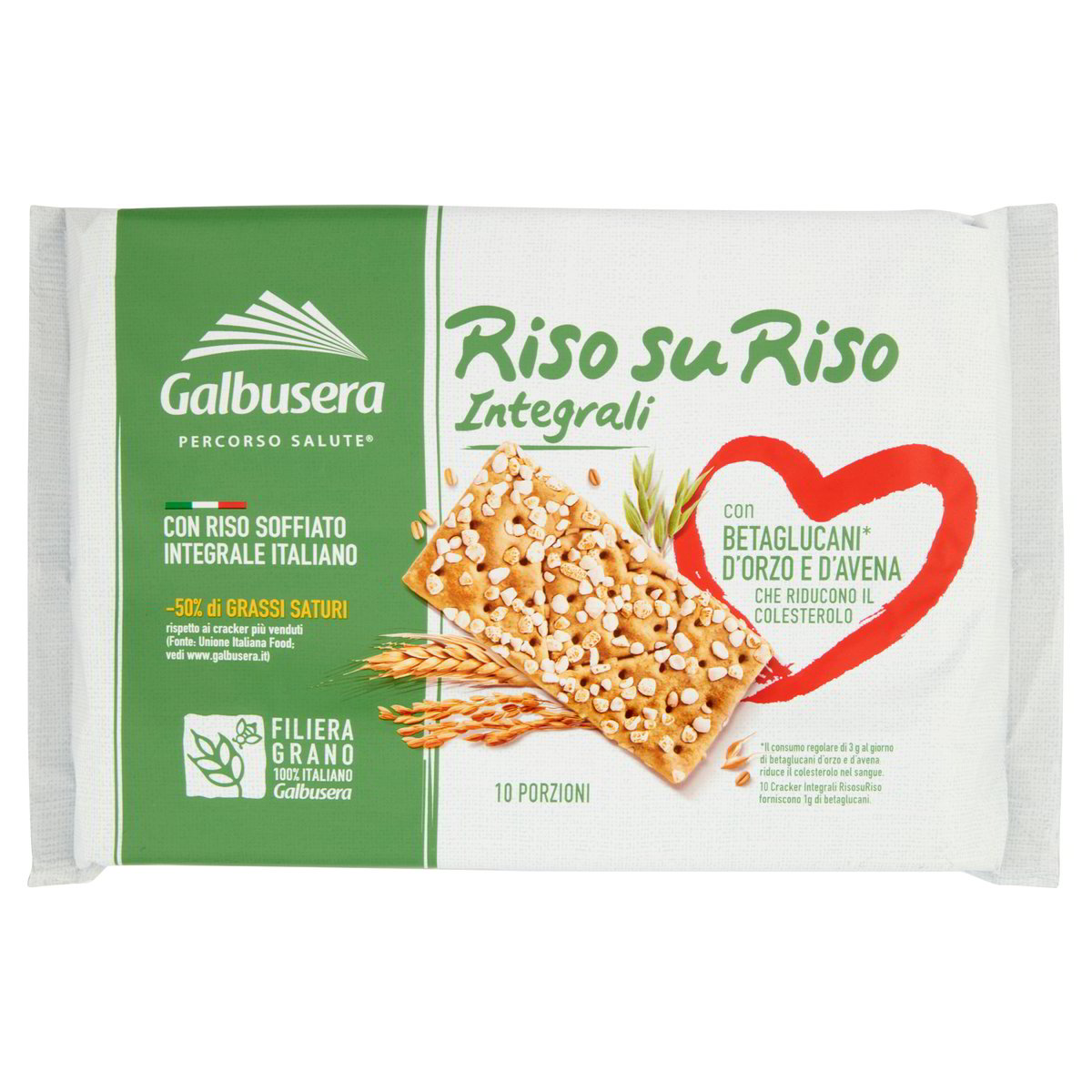 CRACKER CON RISO SOFFIATO INTEGRALE GALBUSERA GR. 380 - l'ecommerce ...