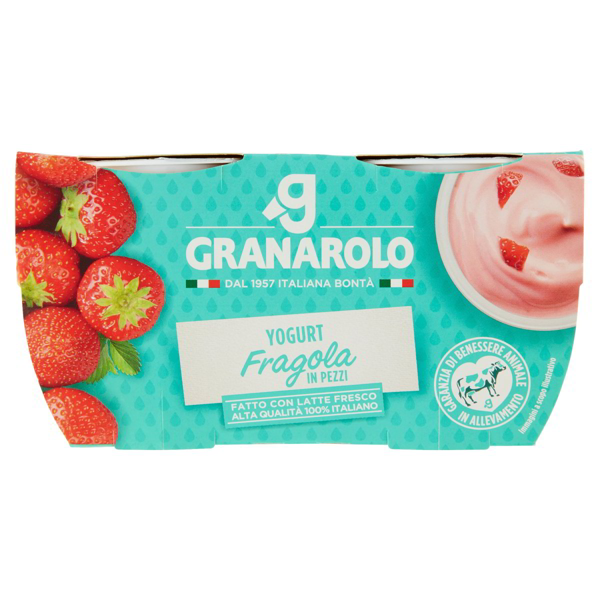 GRANAROLO YOGURT FRAGOLA GR.125X2 - l'ecommerce secondo Iper Tosano