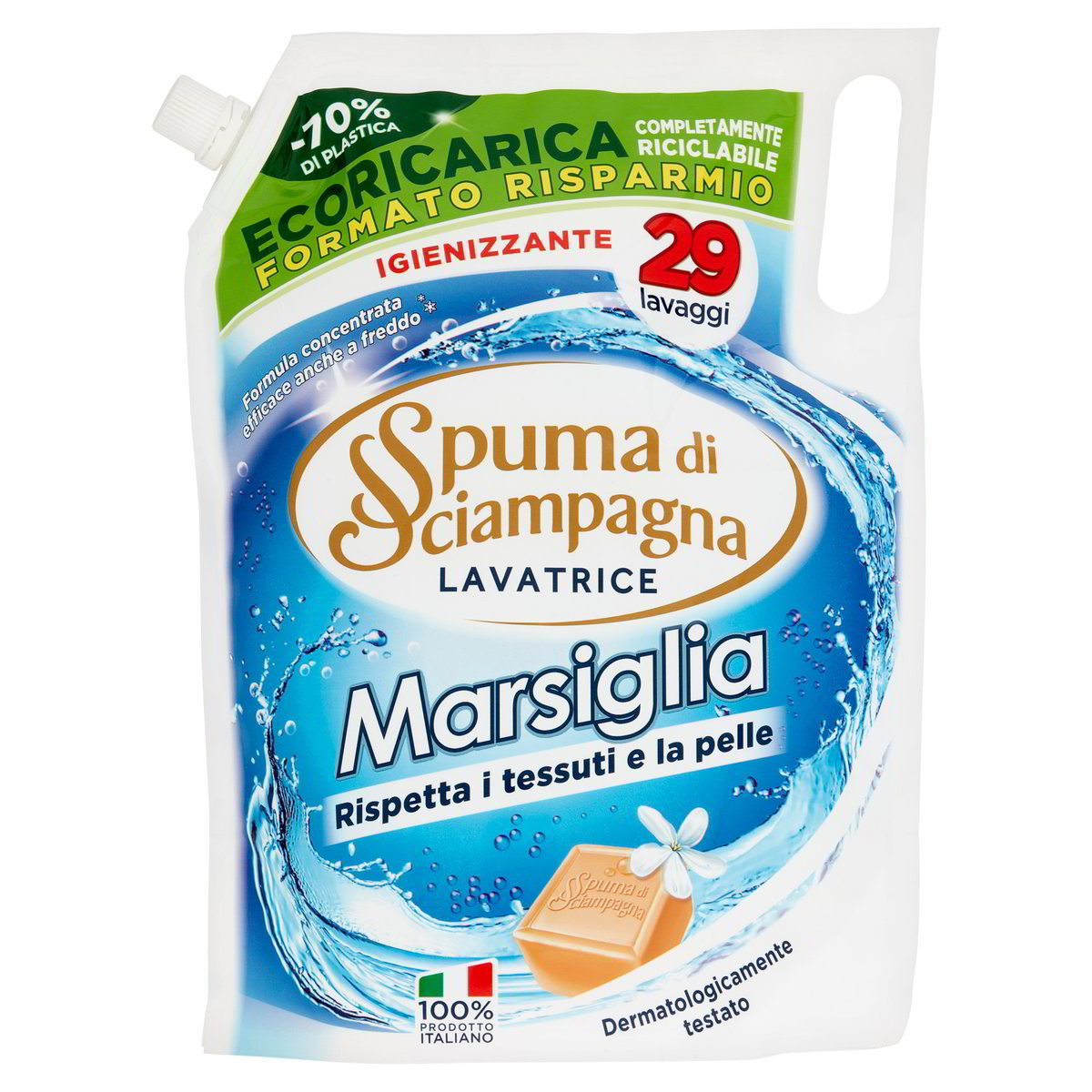 SPUMA SCIAMPAGNA ECORICARICA MARSIGLIA 29 LAVAGGI SPUMA DI SCIAMPAGNA 29 LAVAGGI - l'ecommerce ...