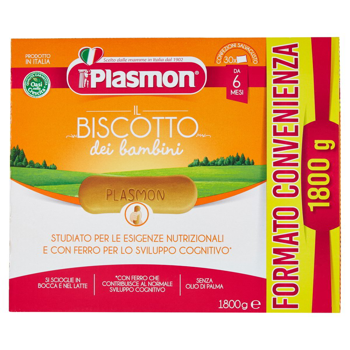 PLASMON BISCOTTO CONVENIENZA GR.1800 PLASMON GR.1800 - l'ecommerce ...