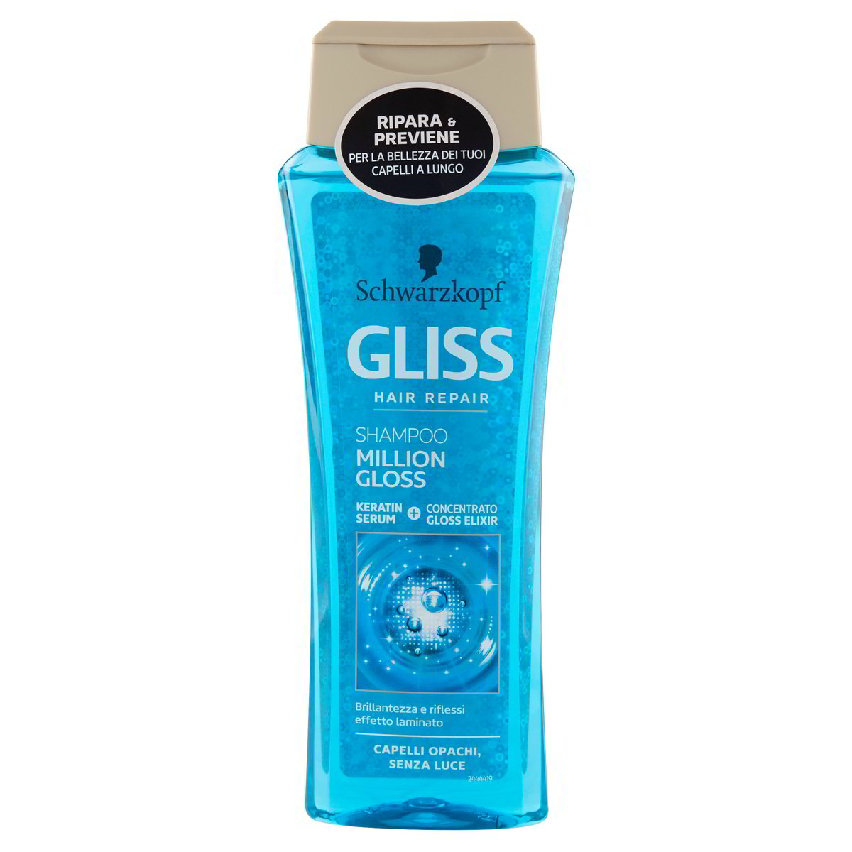SHAMPOO MILLION GLOSS ML.250 - l'ecommerce secondo Iper Tosano