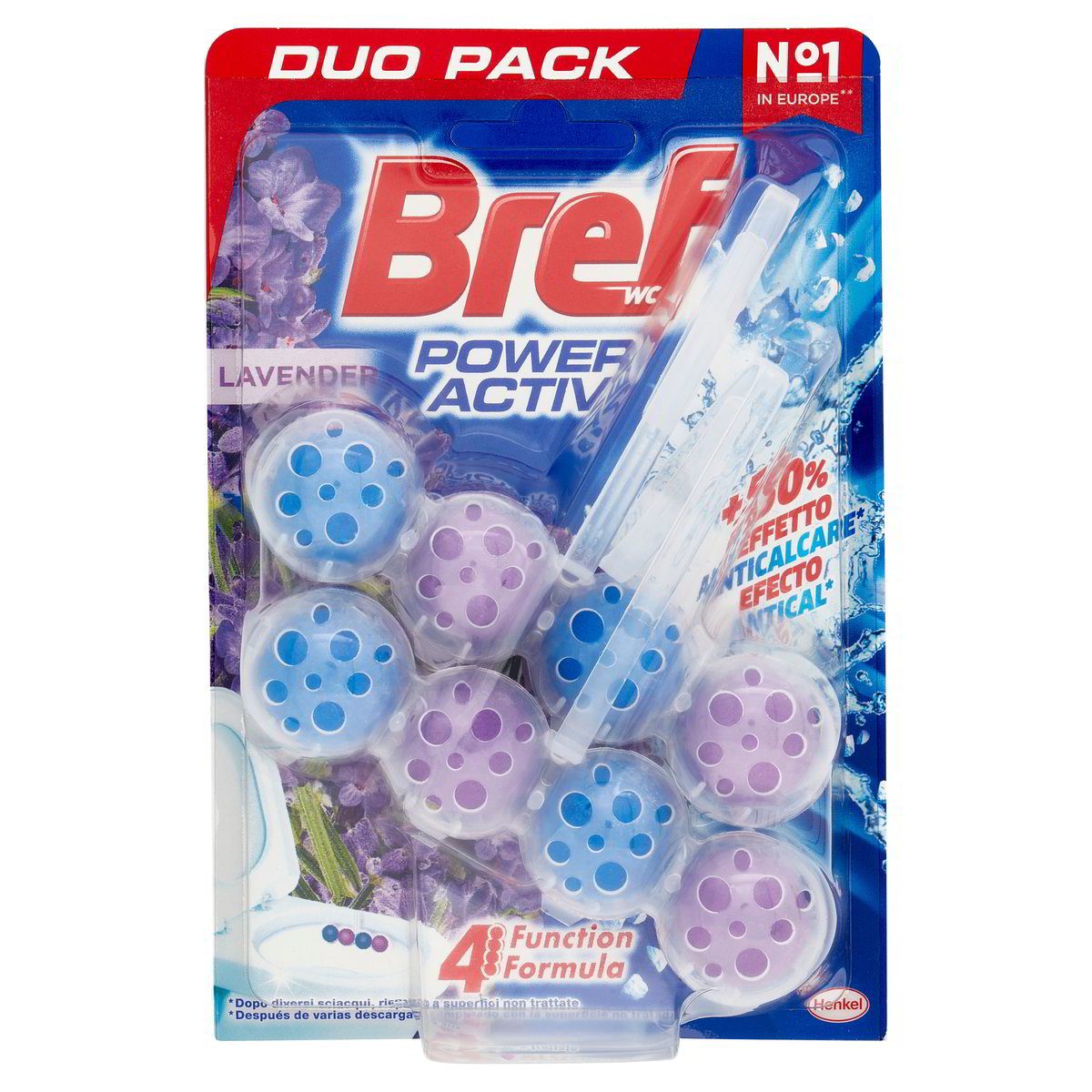 WC POWER LAVANDA ACT.DUOPACK BREF GR.50X2 - l'ecommerce secondo Iper Tosano