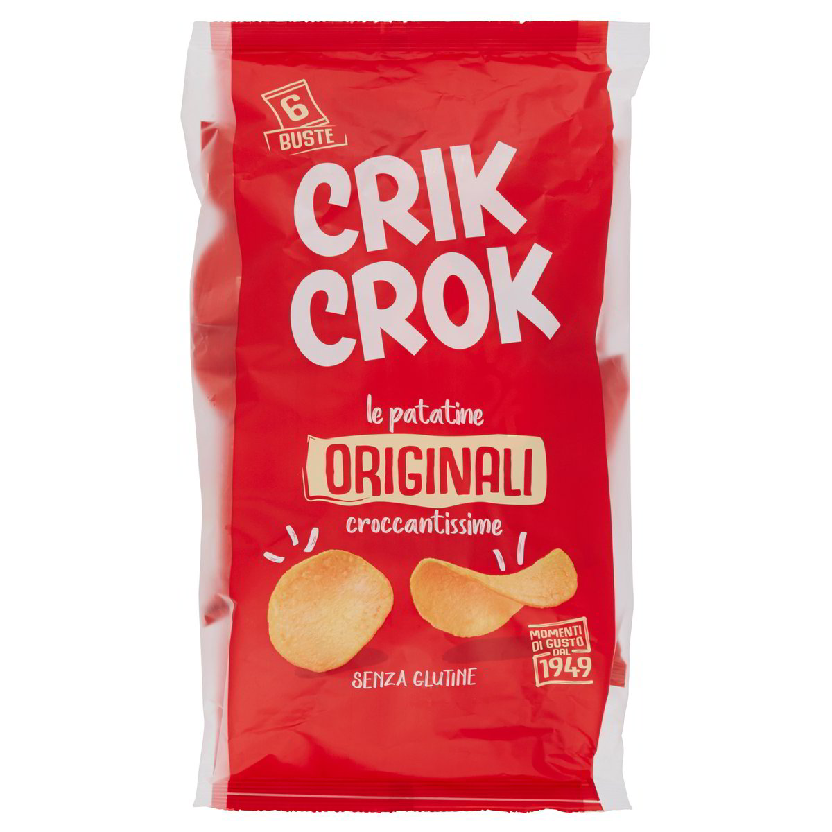 PATATINE X 6 CRIK CROK GR.150 - l'ecommerce secondo Iper Tosano