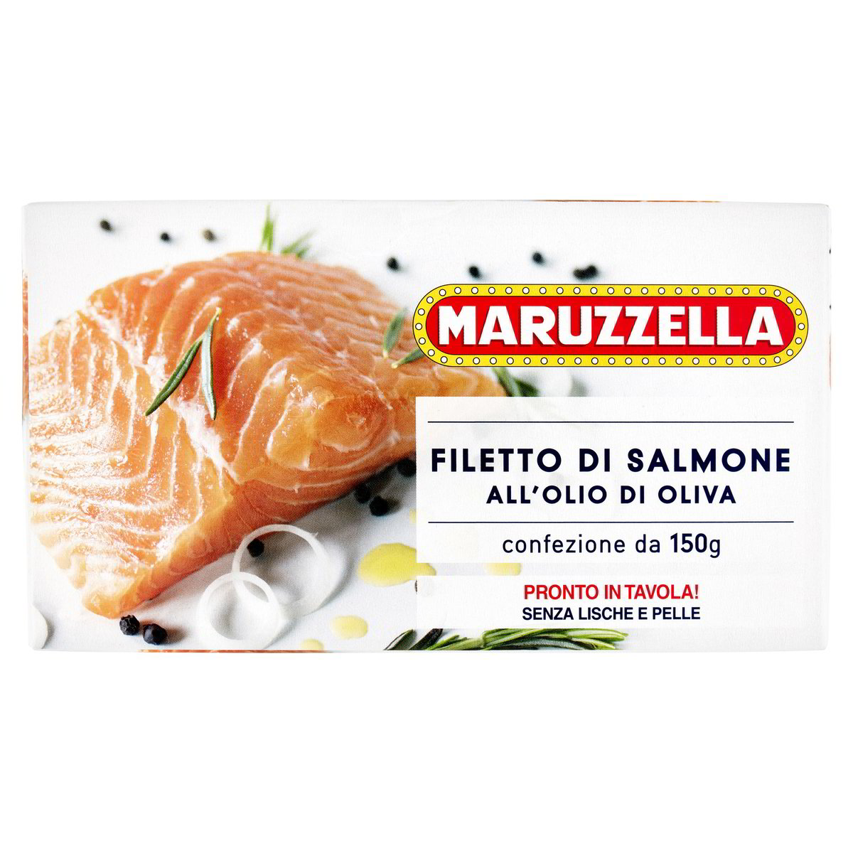 FILETTO DI SALMONE ALL'OLIO DI OLIVA MARUZZELLA GR.150 - l'ecommerce ...