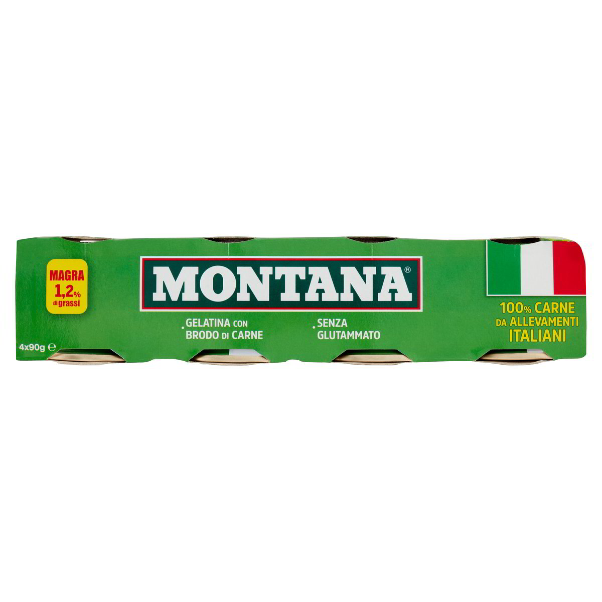 CARNE IN SCATOLA MONTANA GR.90X4 - l'ecommerce secondo Iper Tosano