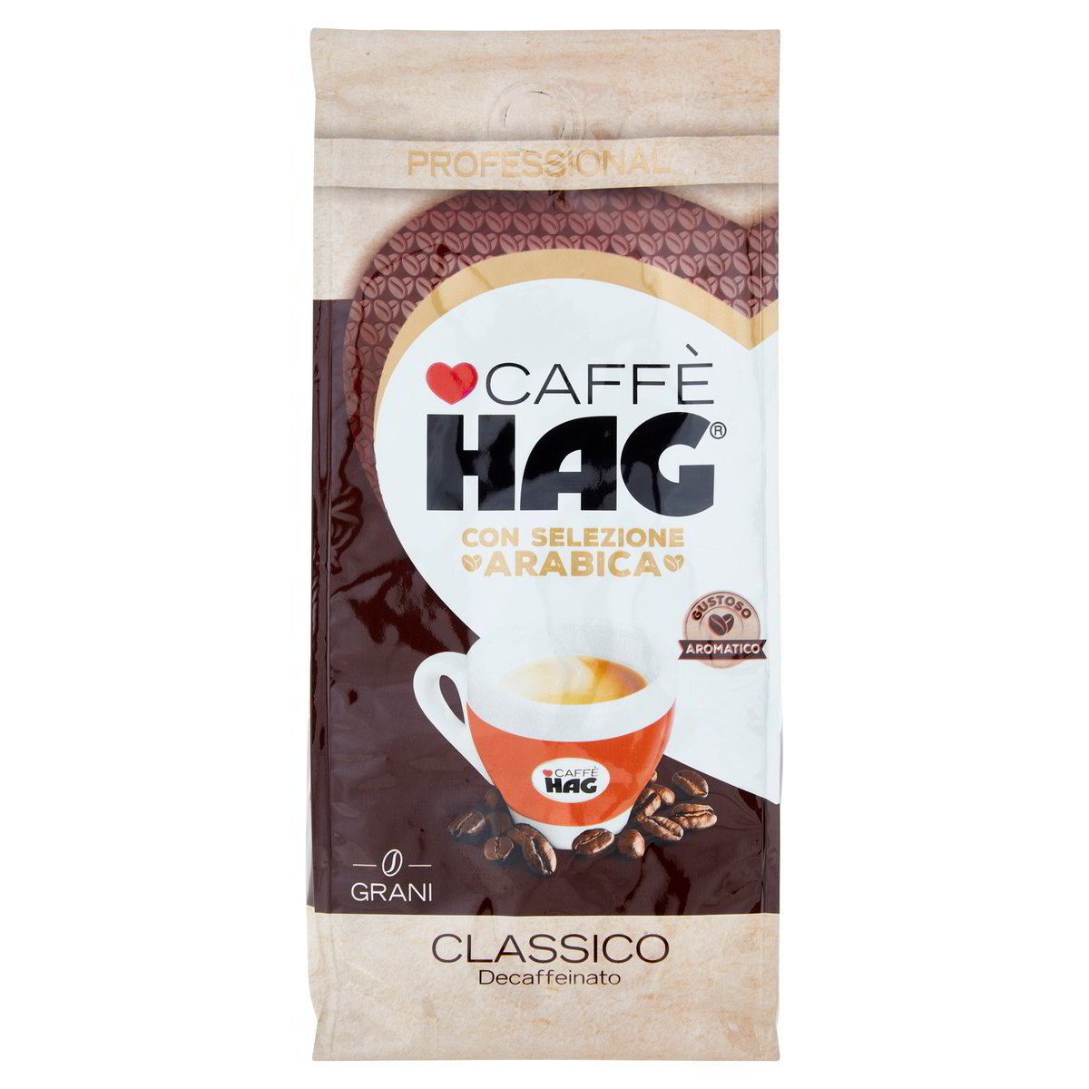 CAFFÈ DECAFFEINATO IN GRANI - AROMA INTENSO HAG G500 - l'ecommerce ...