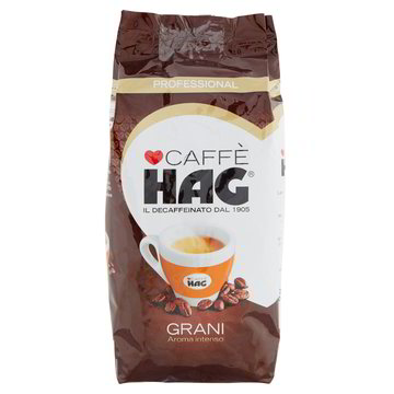 CAFFÈ DECAFFEINATO IN GRANI - AROMA INTENSO HAG G500 - l'ecommerce ...