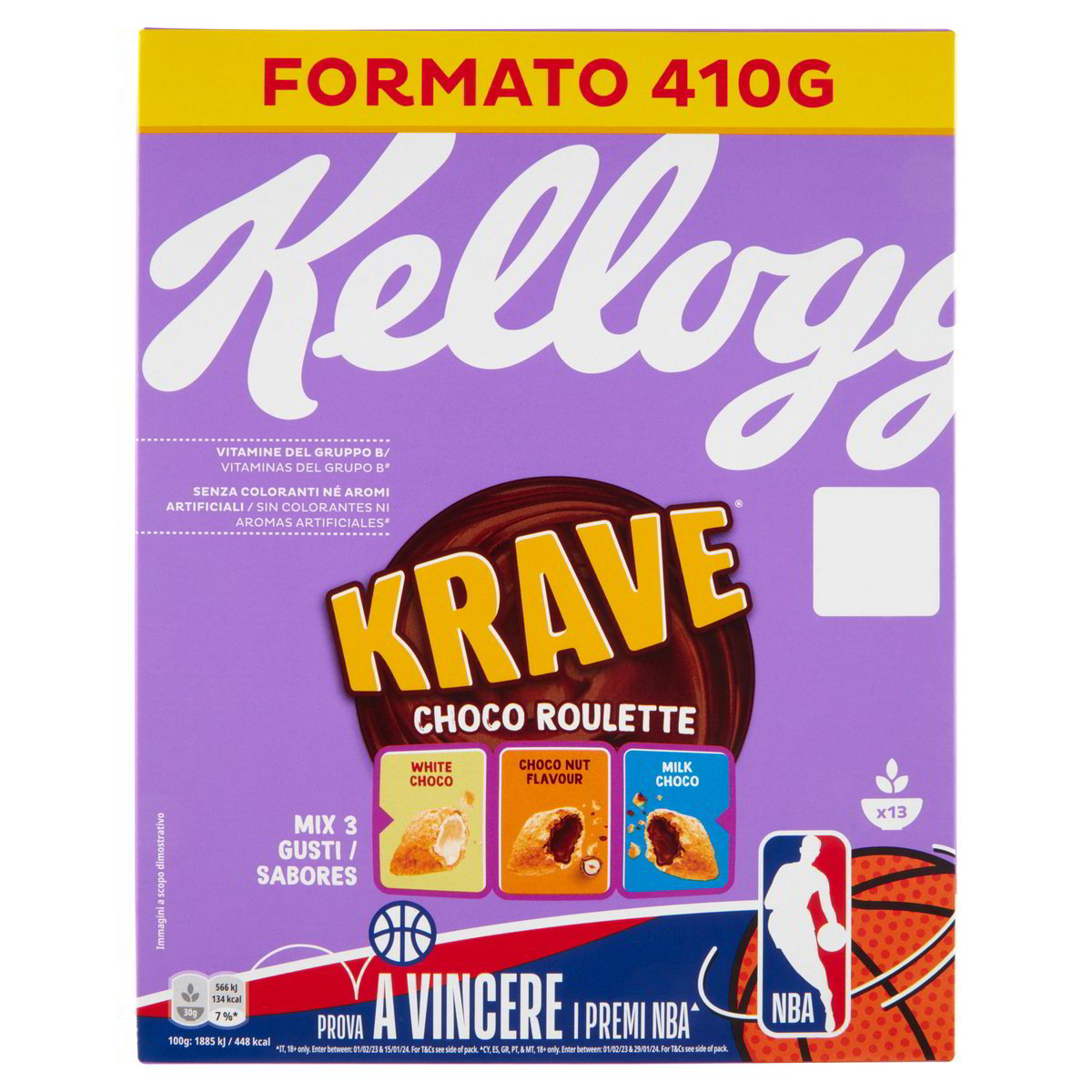 CHOCO KRAVE ROULETTE KELLOGG'S GR. 410 - l'ecommerce secondo Iper Tosano