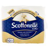 CARTA IGIENICA MAXI SCOTTEX SCOTTONELLE 12 ROTOLI - l'ecommerce secondo ...