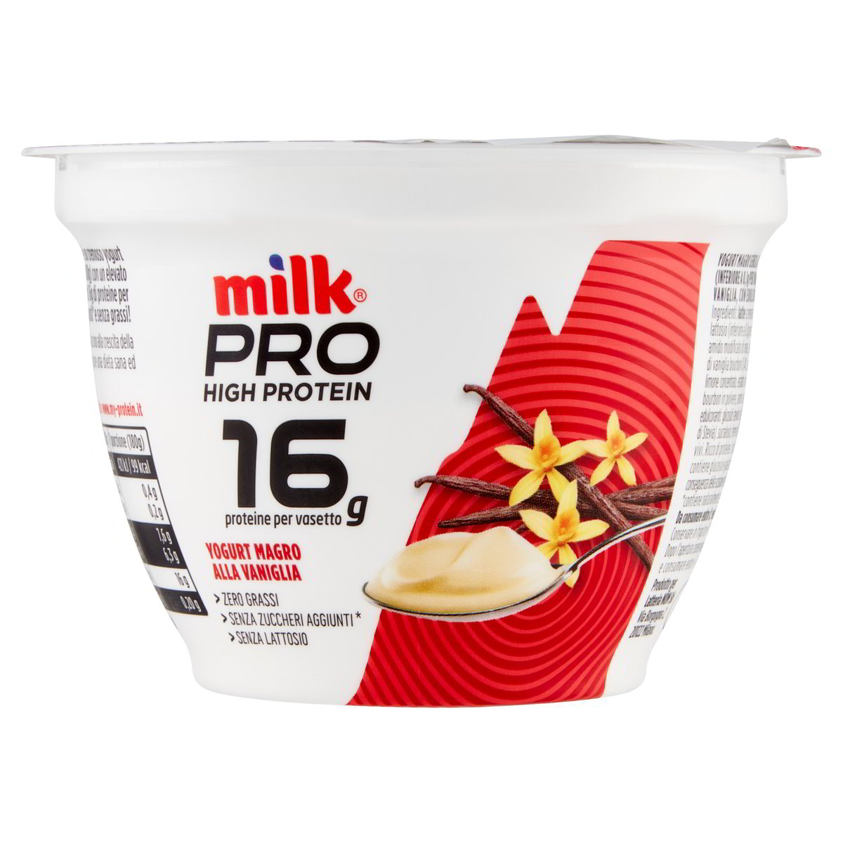 YOGURT MAGRO ALLA VANIGLIA MILK PRO MILK GR. 180 - l'ecommerce secondo ...
