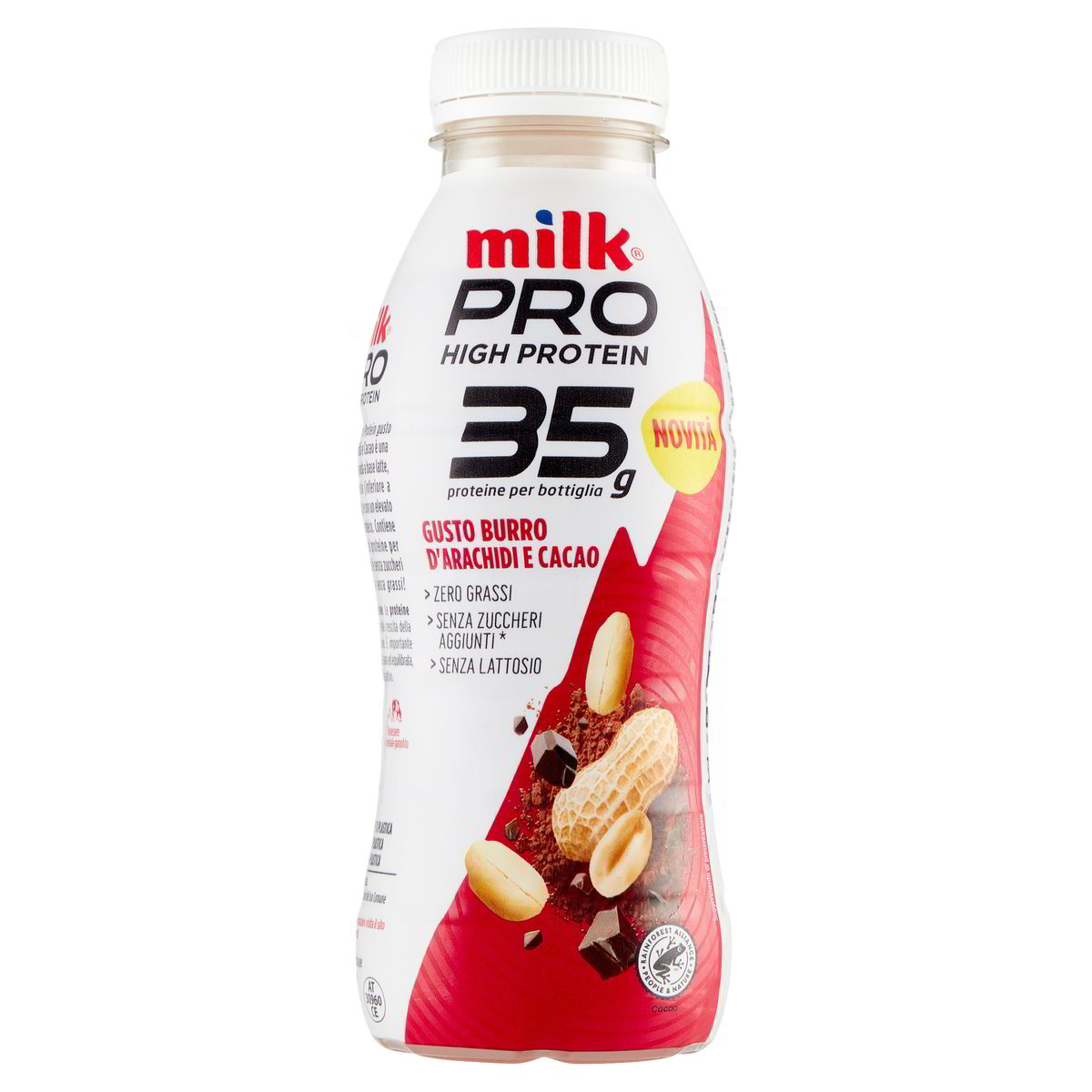 BEVANDA GUSTO BURRO D'ARACHIDI E CACAO MILK PRO MILK GR. 350 - l ...