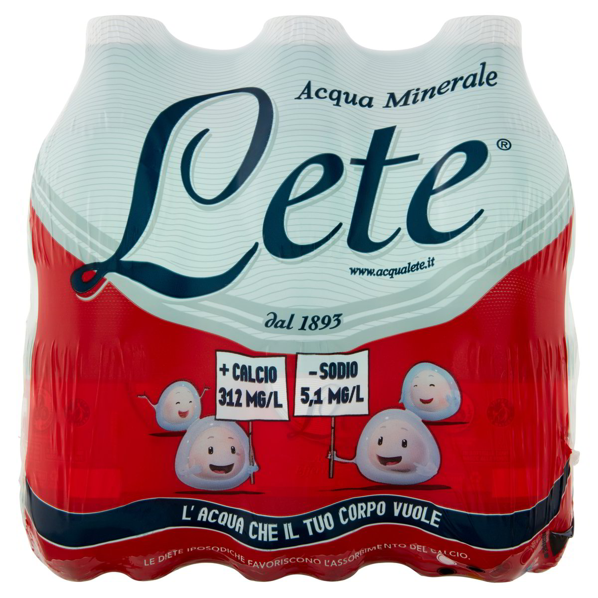 ACQUA LETE EFF.NAT.ML.500X6 - l'ecommerce secondo Iper Tosano