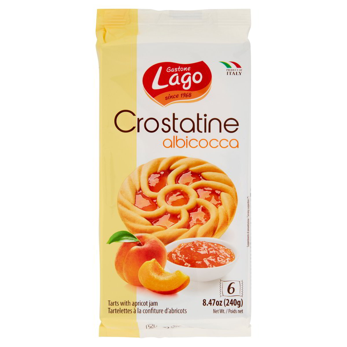 CROSTATINE ALBICOCCA LAGO GR. 240 - l'ecommerce secondo Iper Tosano
