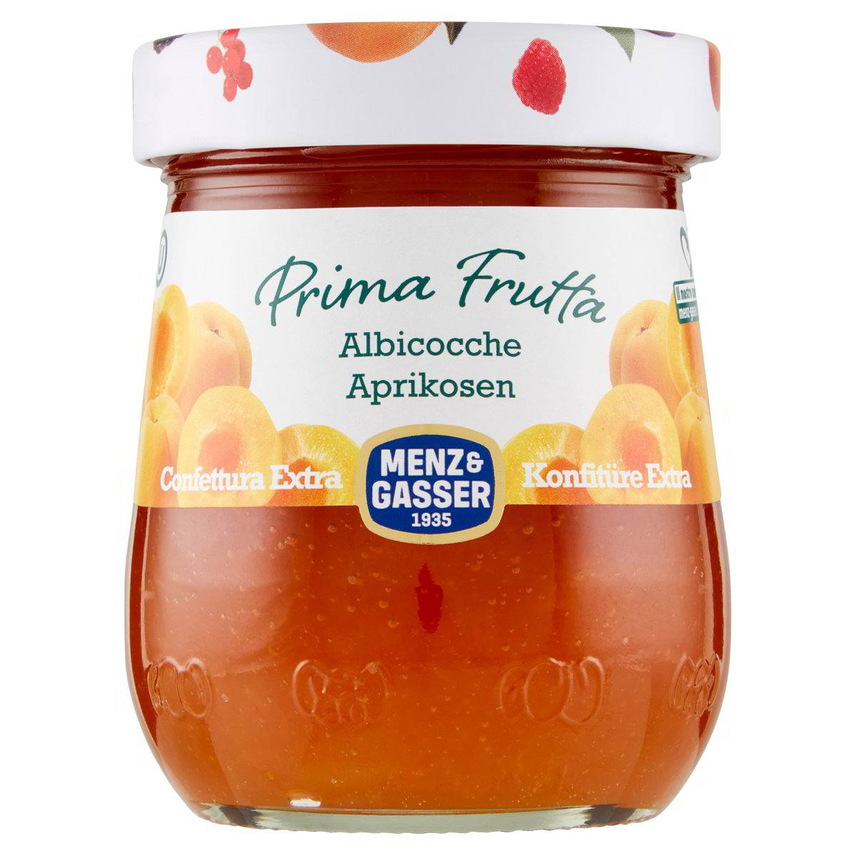 PRIMA FRUTTA CONFETTURA ALBICOCCA MENZ&GASSER GR.340 - l'ecommerce ...