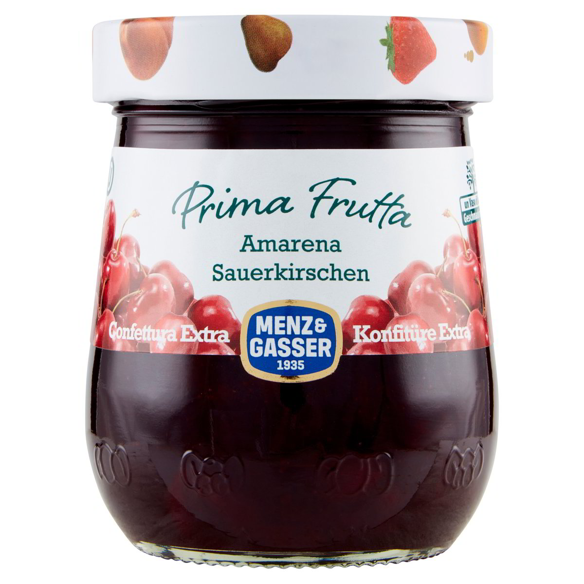 PRIMA FRUTTA CONFETTURA AMARENA MENZ&GASSER GR.340 - l'ecommerce ...