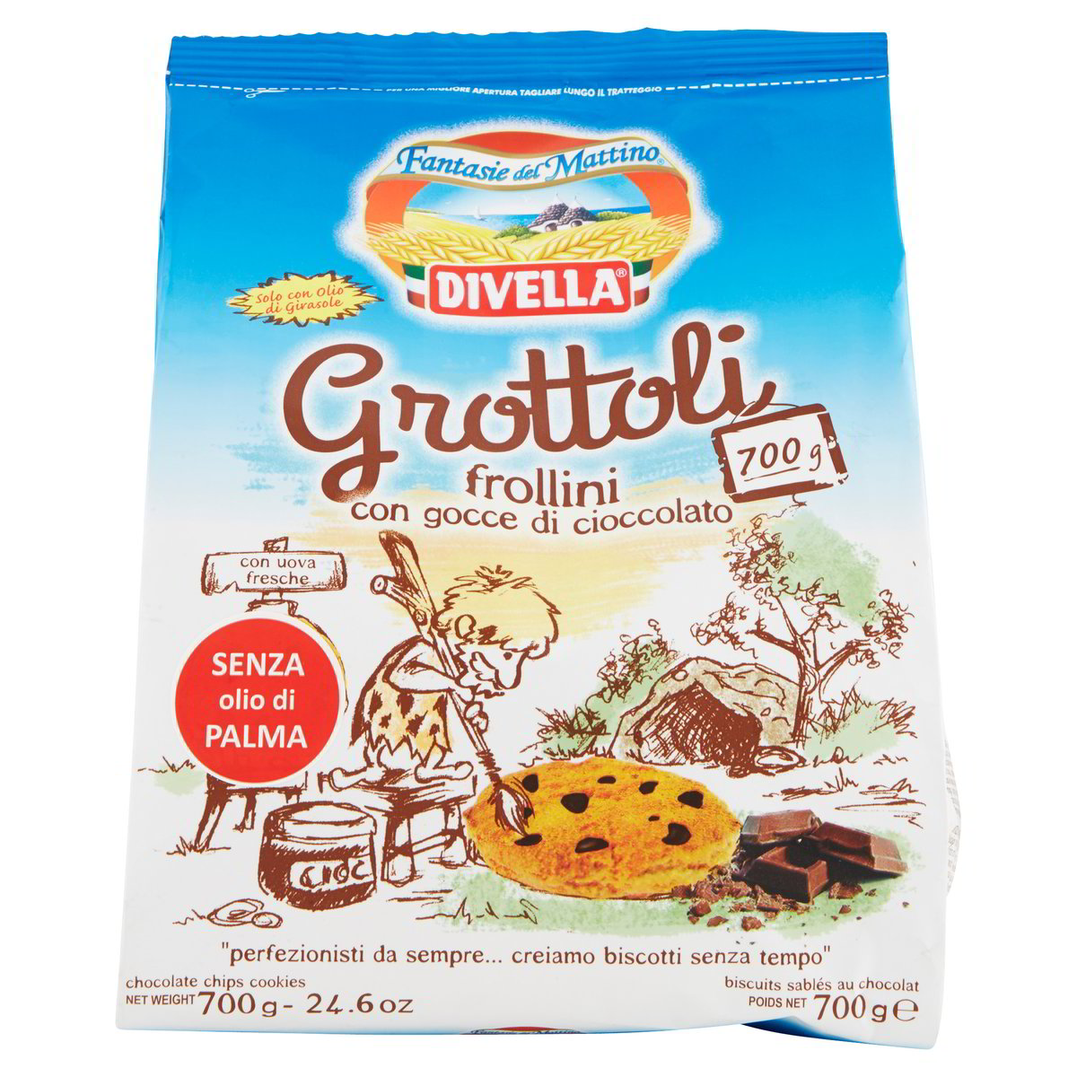 FROLLINI CON GOCCE DI CIOCCOLATO GROTTOLI DIVELLA GR.700 - l'ecommerce ...