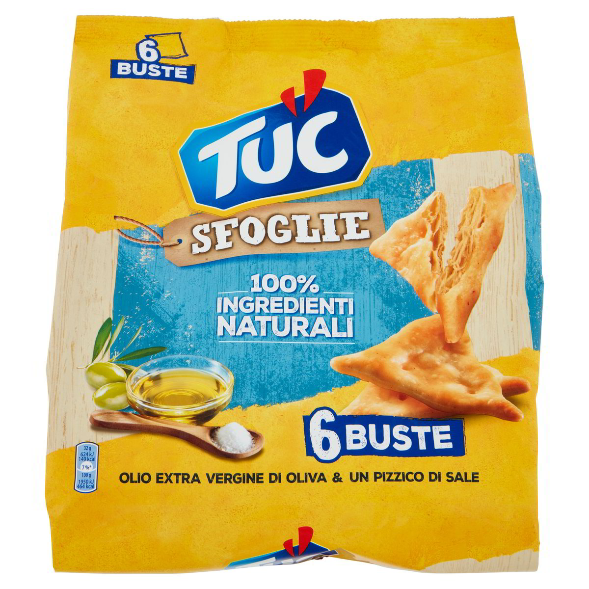 TUC SFOGLIE CLASSICI MULTI-PACK TUC GR. 32 X 6 PZ. - l'ecommerce ...