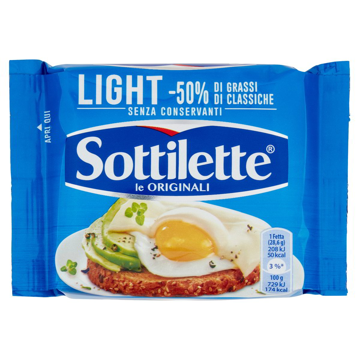 SOTTILETTE LIGHT GR. 200 - l'ecommerce secondo Iper Tosano