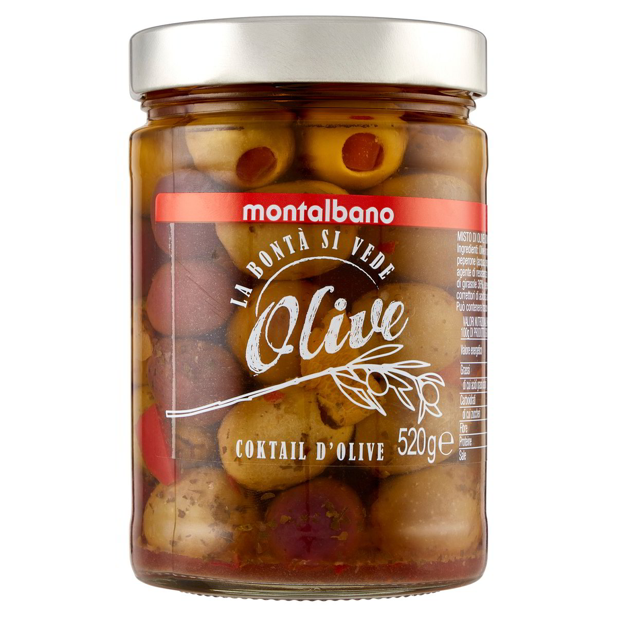 COCKTAIL DI OLIVE CONDITE MONTALBANO ML.520 - l'ecommerce secondo Iper ...