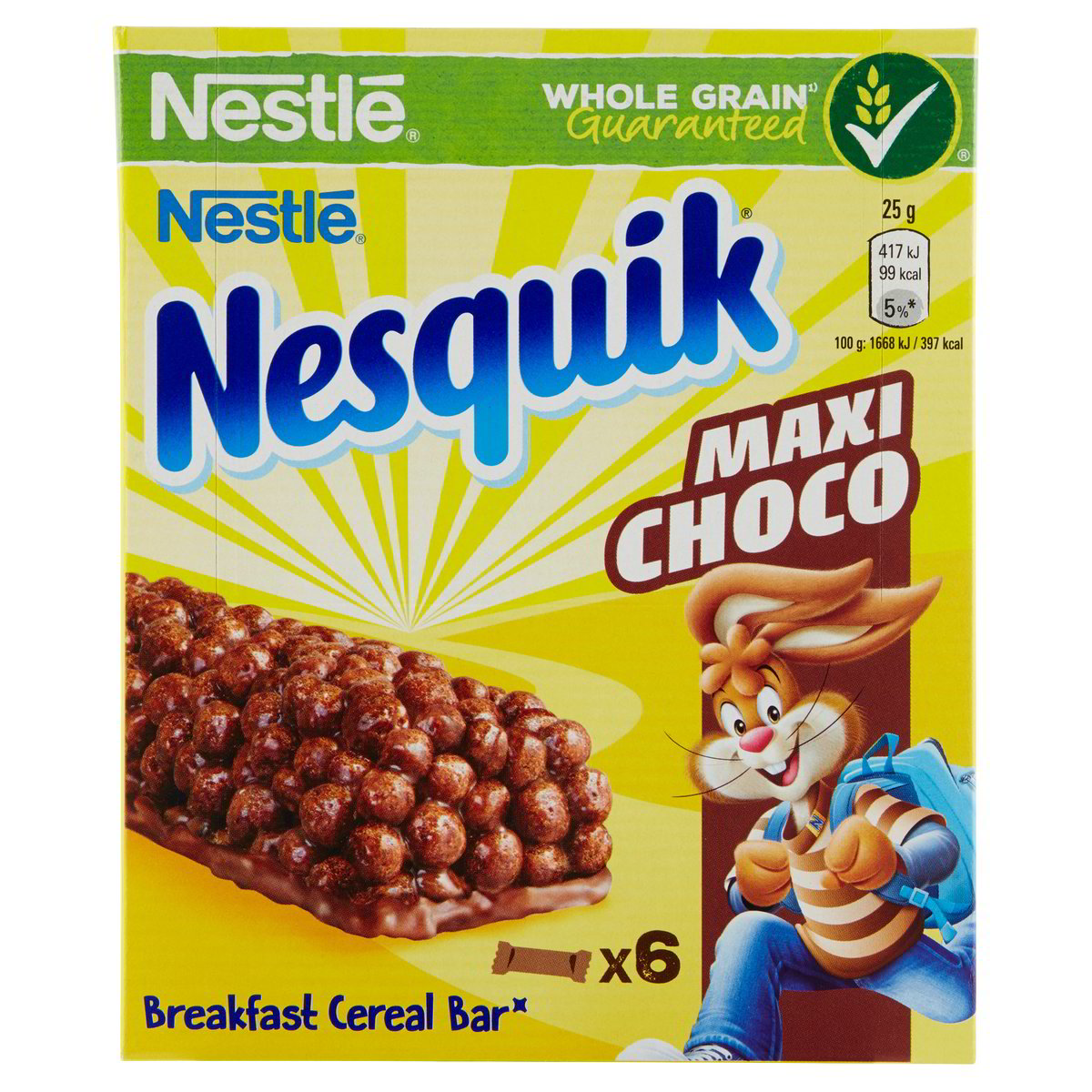 NESQUIK BARR.CHOCO MAX GR.25X6 NESQUIK GR.25X6 - l'ecommerce secondo ...