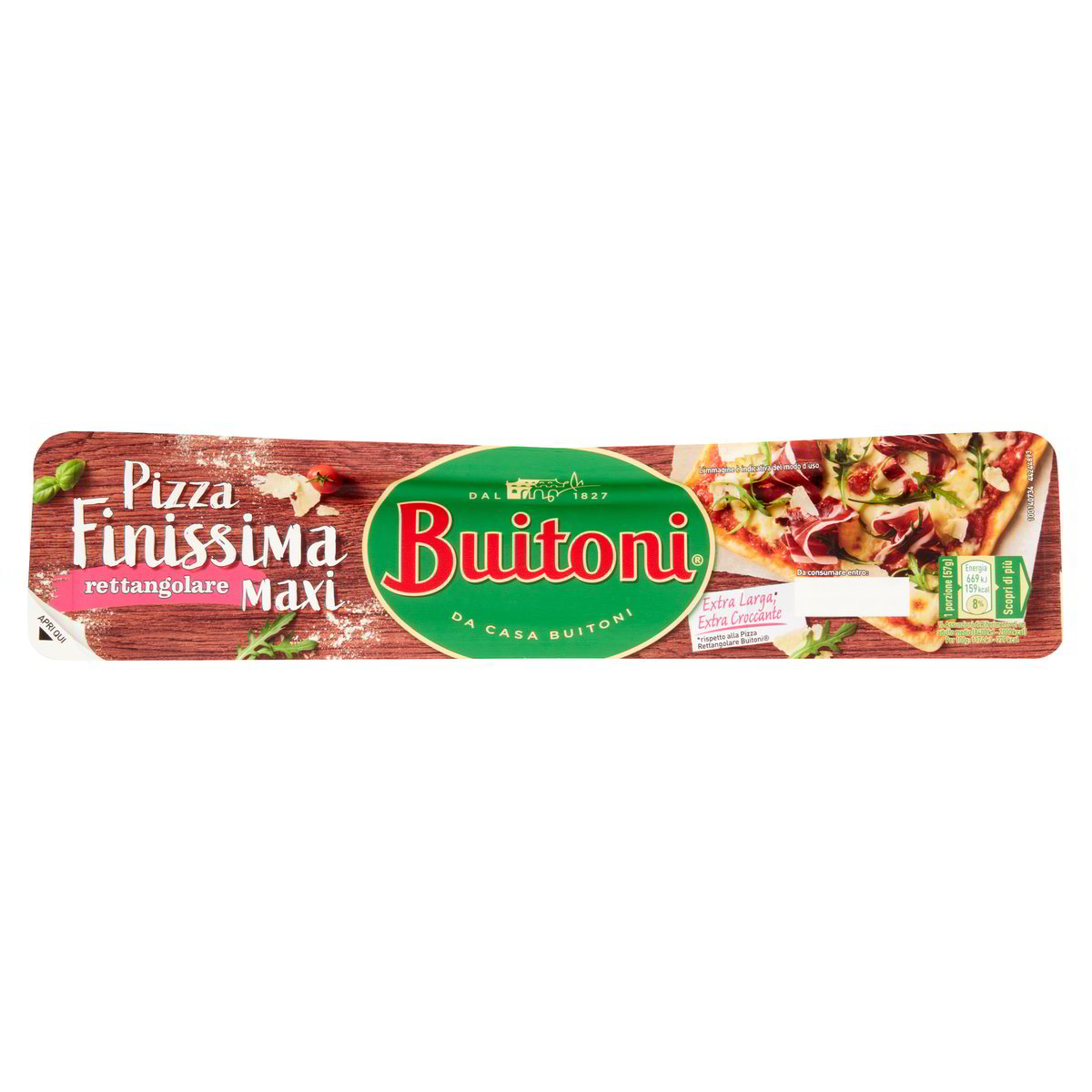 BASE PER PIZZA FINISSIMA RETTANGOLARE MAXI BUITONI GR. 350 - l ...