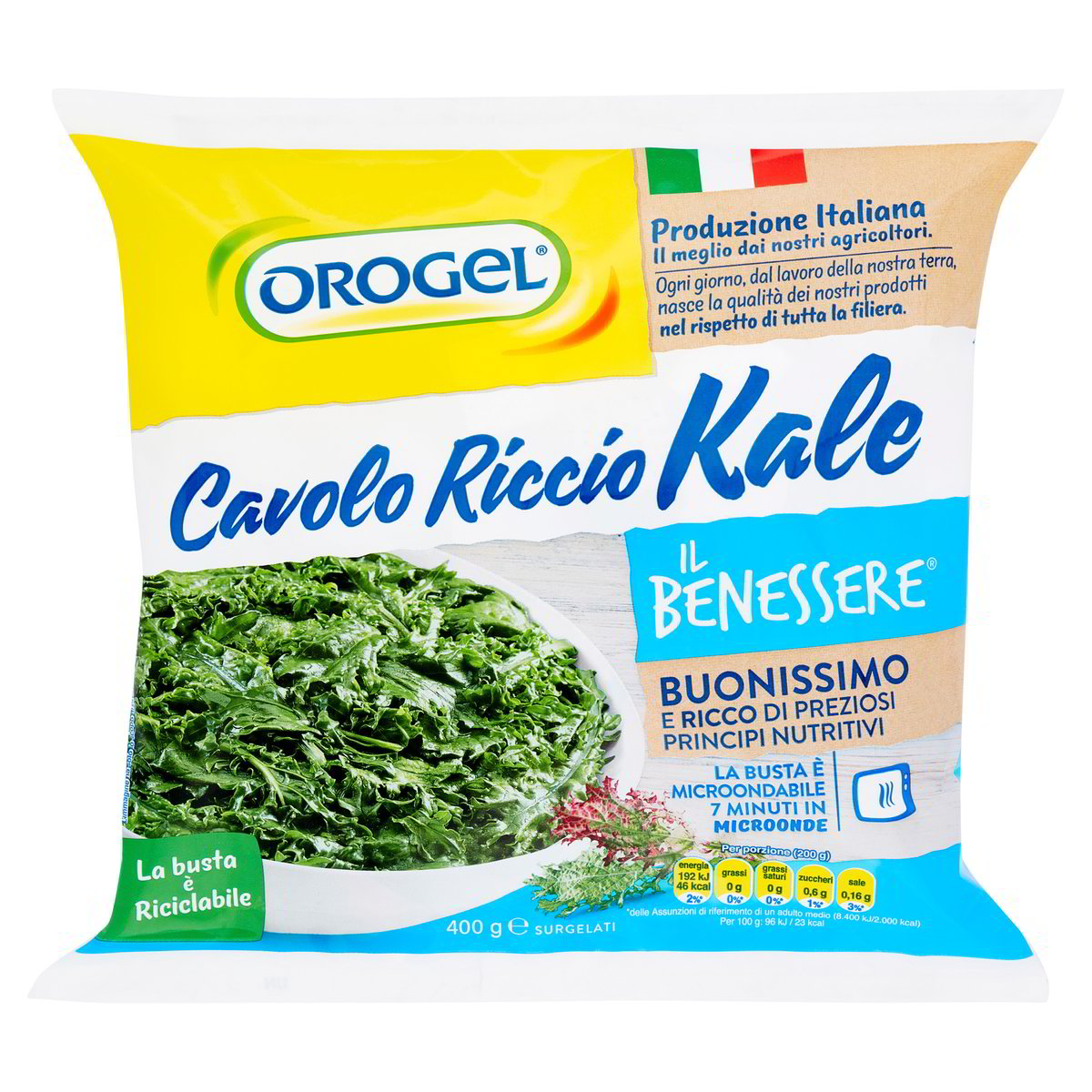 CAVOLO RICCIO KALE OROGEL GR. 400 - l'ecommerce secondo Iper Tosano