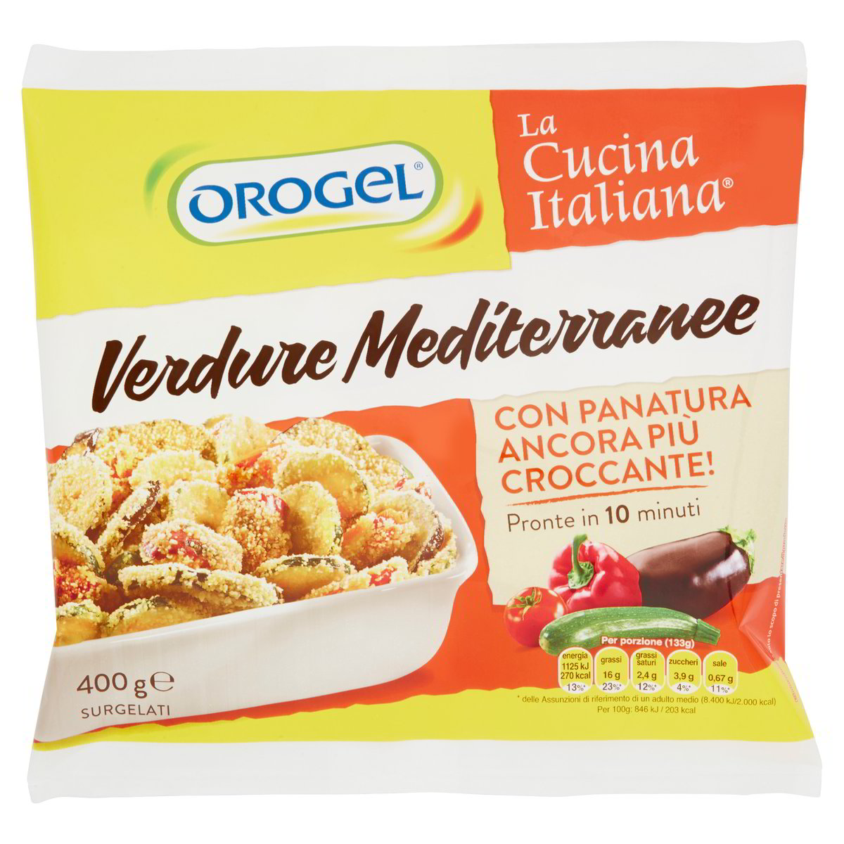 VERDURE MEDITERRANEE OROGEL GR. 400 - l'ecommerce secondo Iper Tosano