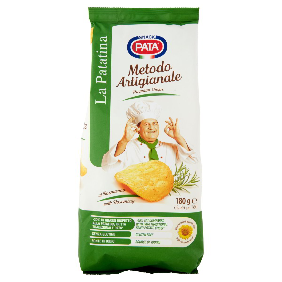 PATATINE ARTIGIANALI AL ROSMARINO PATA GR.180 - l'ecommerce secondo ...