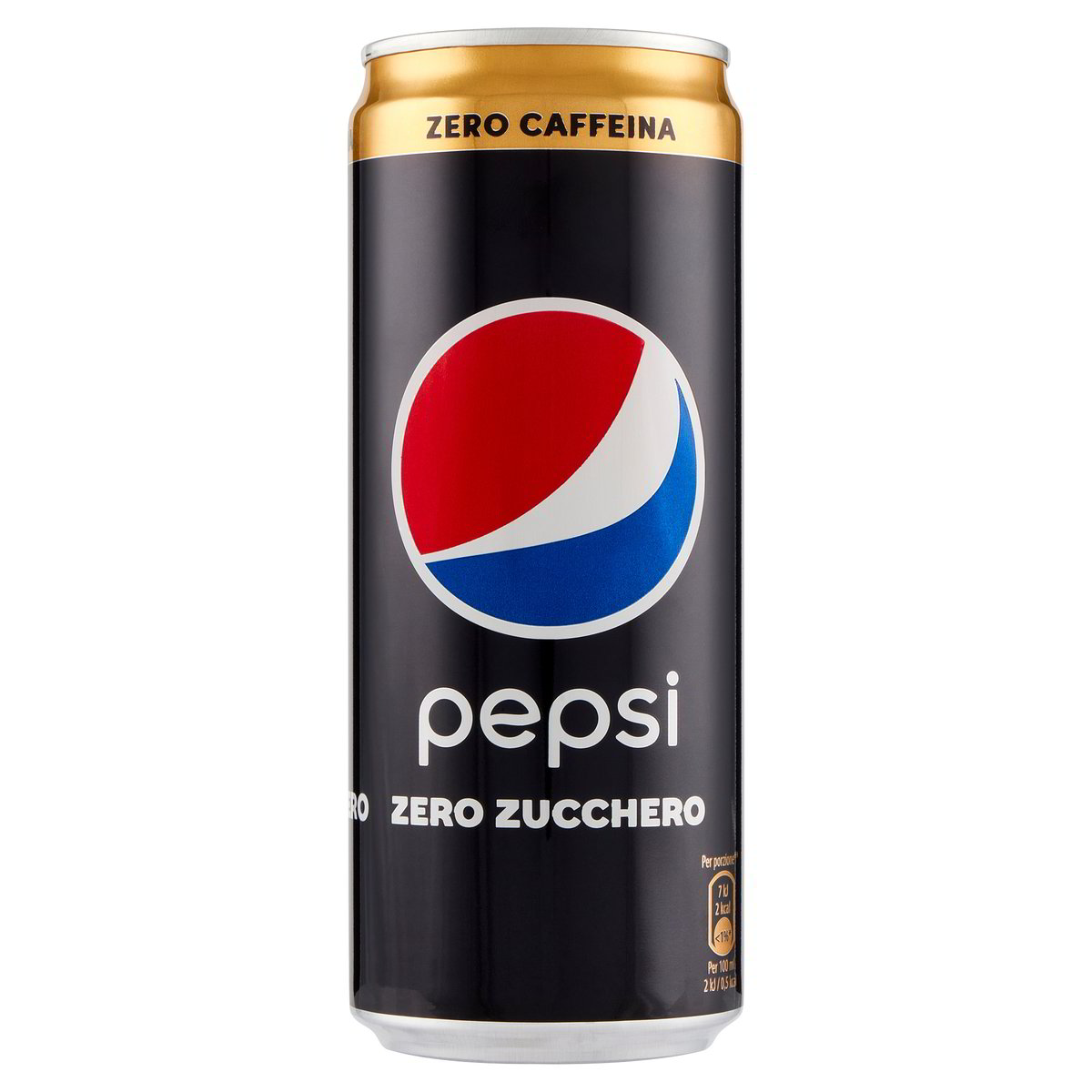 BEVANDA PEPSI MAX ZERO CAFFEINA SLEEK PEPSI CL.33 - l'ecommerce secondo ...