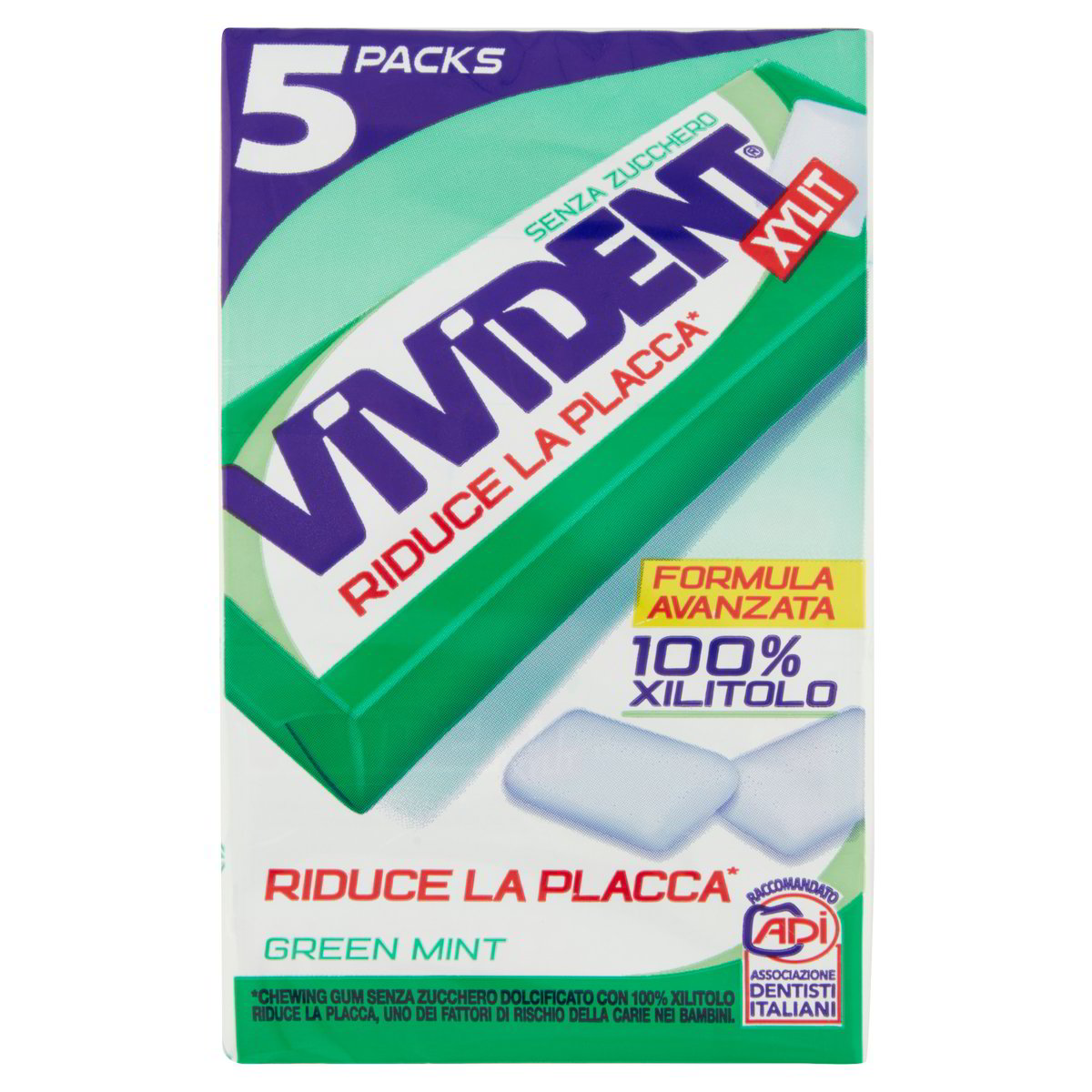 VIVIDENT XYLIT GREEN MINT PERFETTI GR.66 - l'ecommerce secondo Iper Tosano