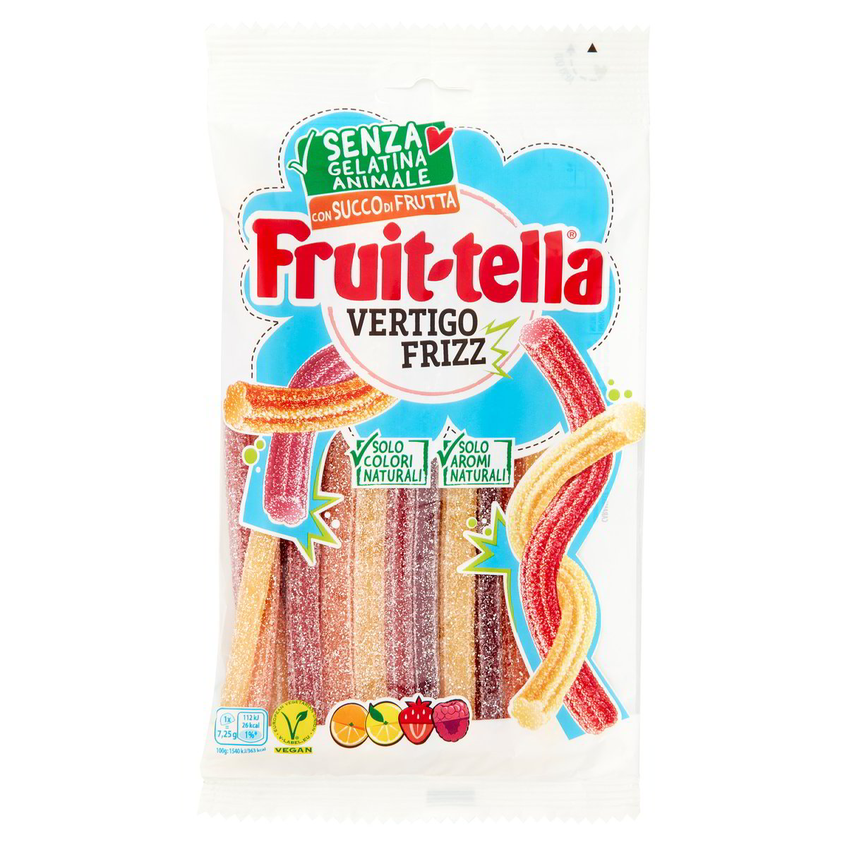 VERTIGO FRIZZ FRUITTELLA GR. 145 - l'ecommerce secondo Iper Tosano