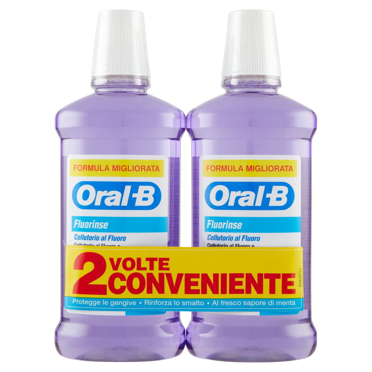 COLLUTORIO FLUORINSE ORAL-B ML. 500 X 2 - l'ecommerce secondo Iper Tosano