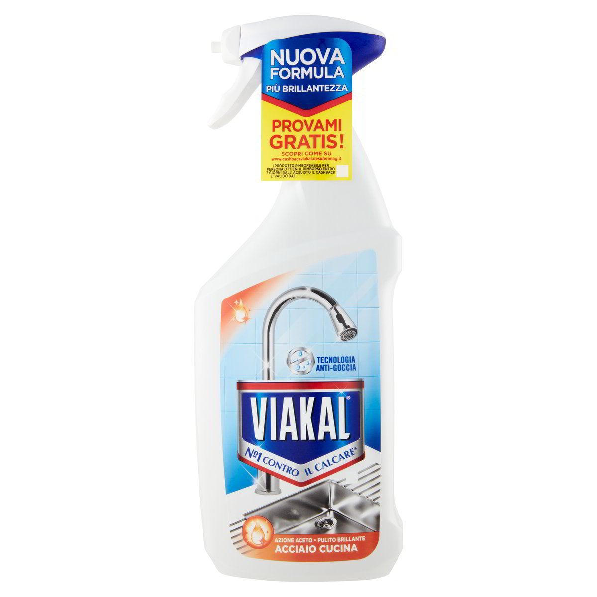 ANTICALCARE ACCIAIO SPRAY VIAKAL ML.750 - l'ecommerce secondo Iper Tosano