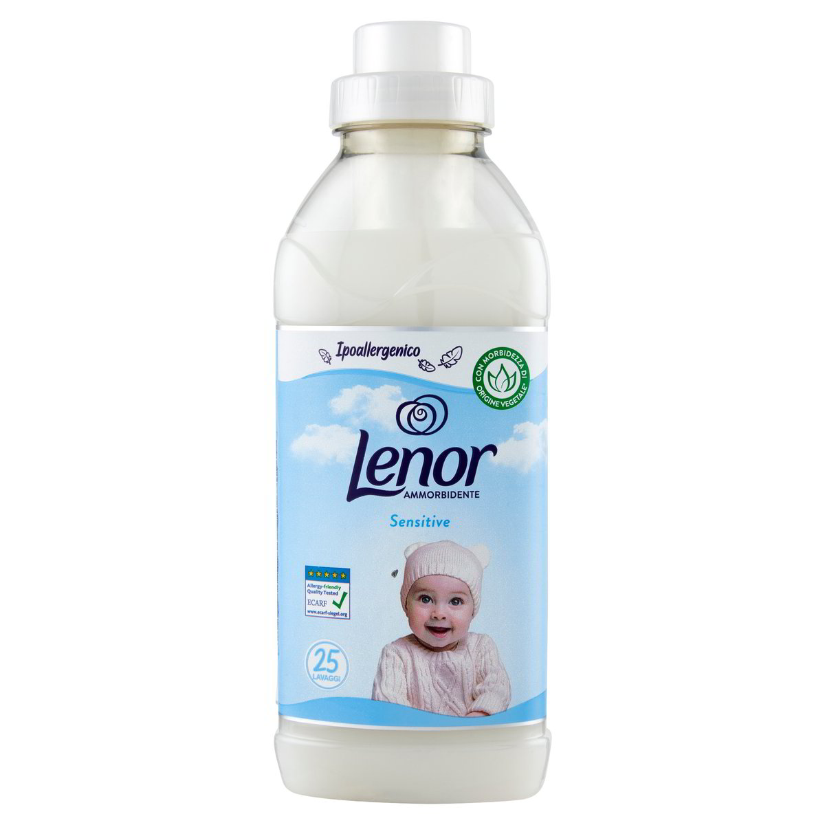 AMMORBIDENTE SENSITIVE ML.575 LENOR 25 LAVAGGI - l'ecommerce secondo Iper Tosano