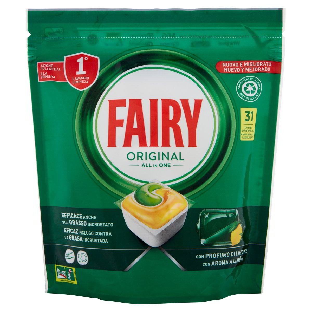 ORIGINAL LEMON FAIRY X31 CAPS - l'ecommerce secondo Iper Tosano