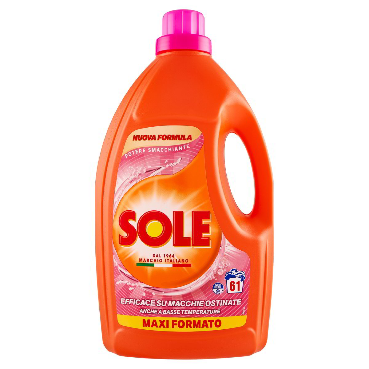 DETERSIVO LIQUIDO POTERE SMACCHIANTE 61 LAVAGGI SOLE LT.2,745 - l ...
