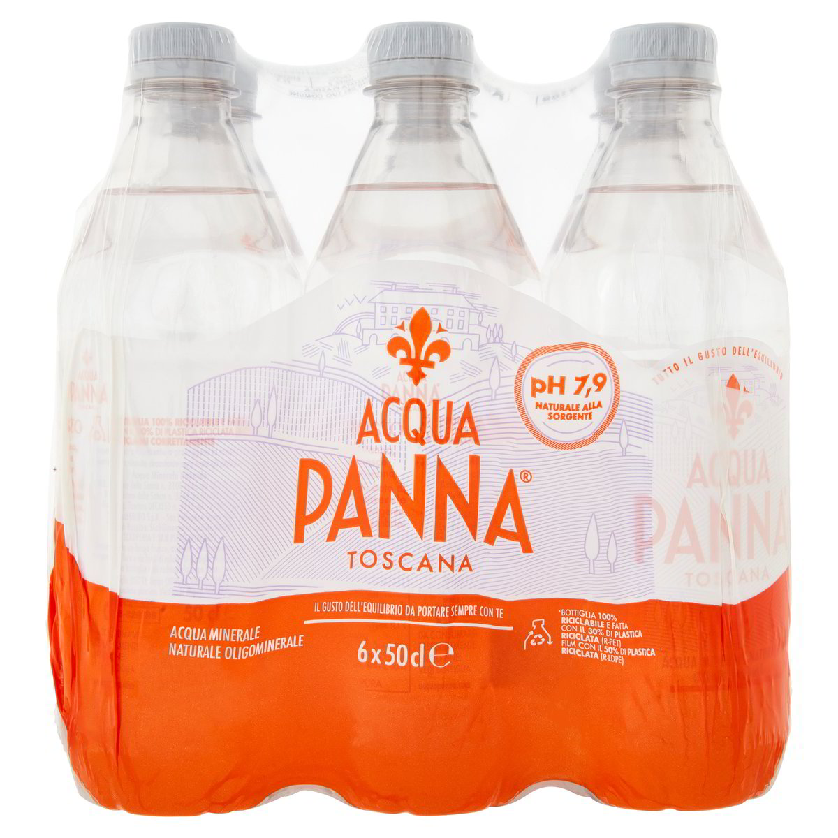 ACQUA NATURALE ACQUA PANNA ML. 500 X 6 PZ. - l'ecommerce secondo Iper ...