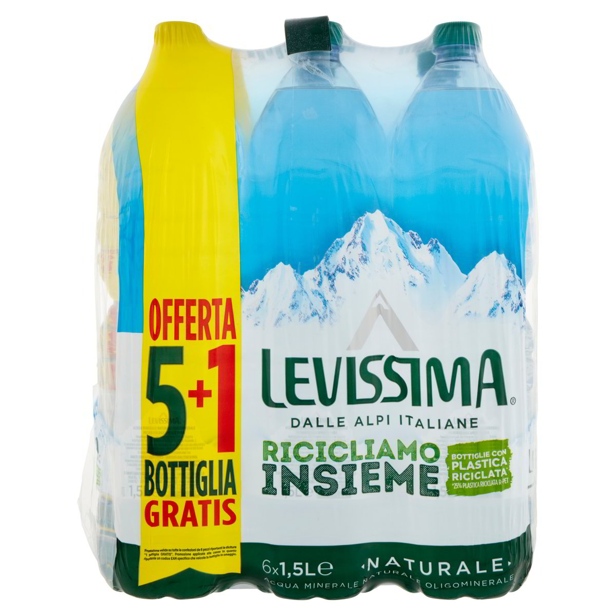 ACQUA NATURALE LEVISSIMA LT. 1,5 - l'ecommerce secondo Iper Tosano