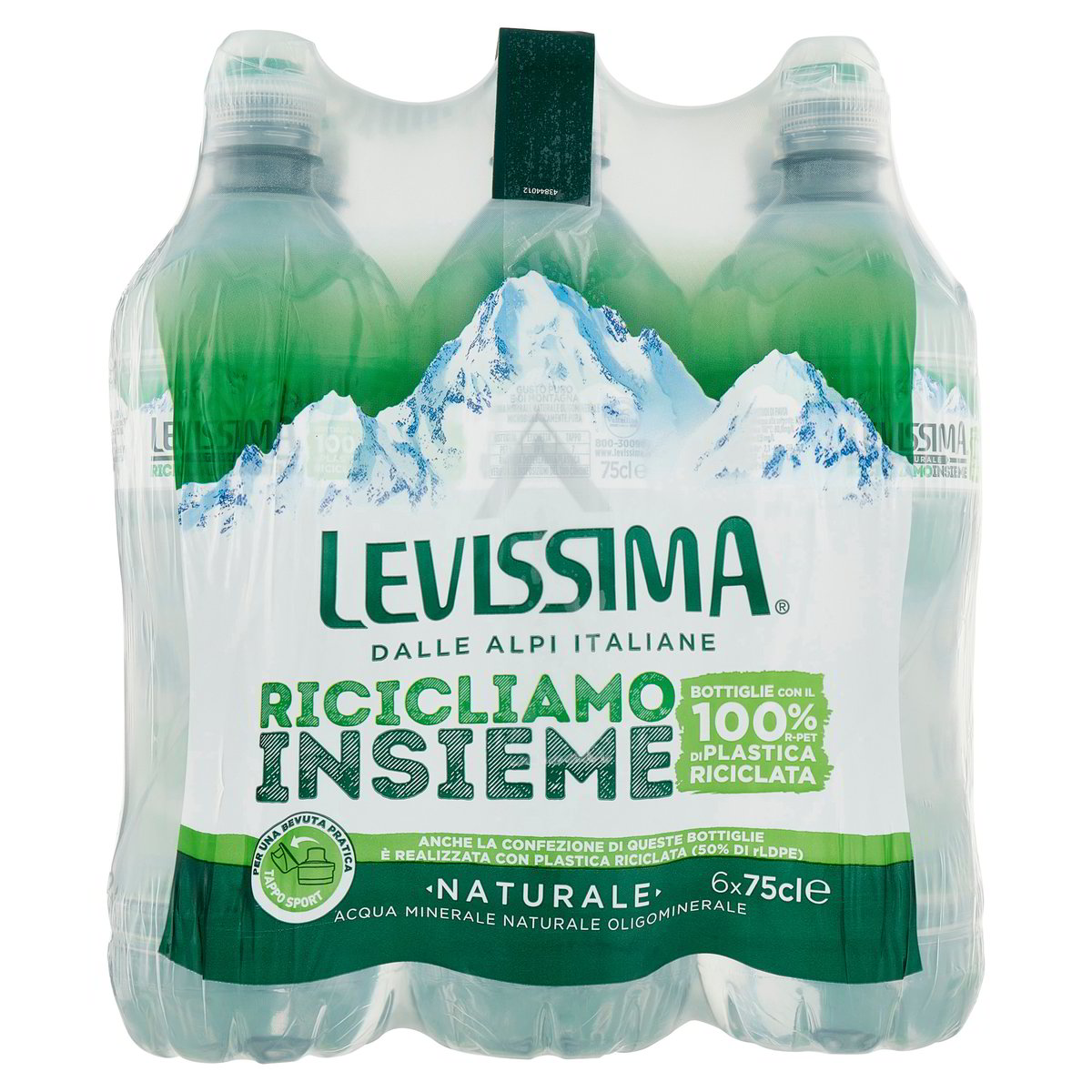 ACQUA NATURALE LEVISSIMA CL. 75 - l'ecommerce secondo Iper Tosano